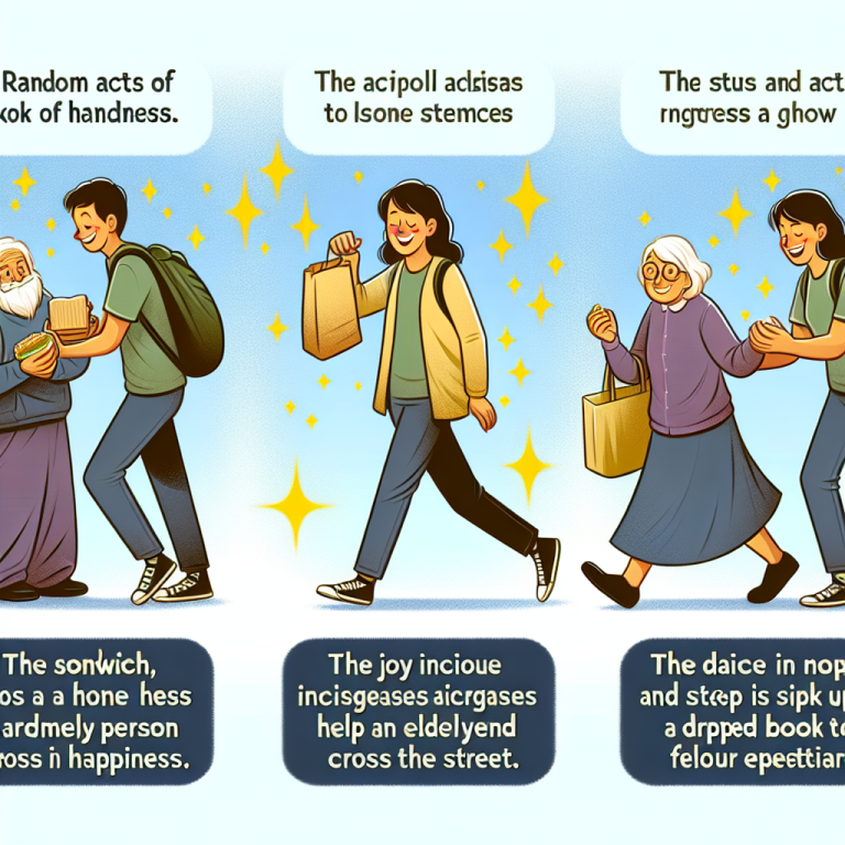 The impact of random acts of kindness on your own joy - sprevatrop