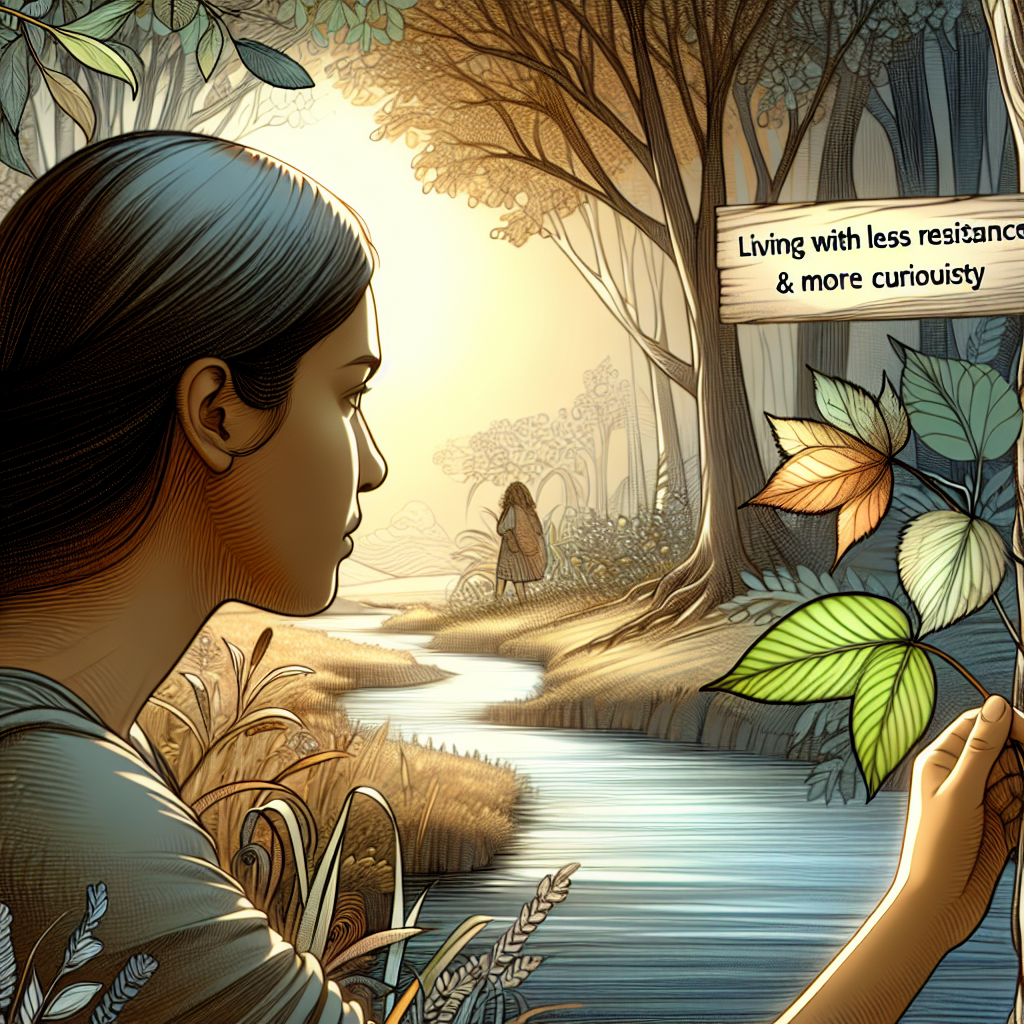 Living with less resistance and more curiosity - sprevatrop