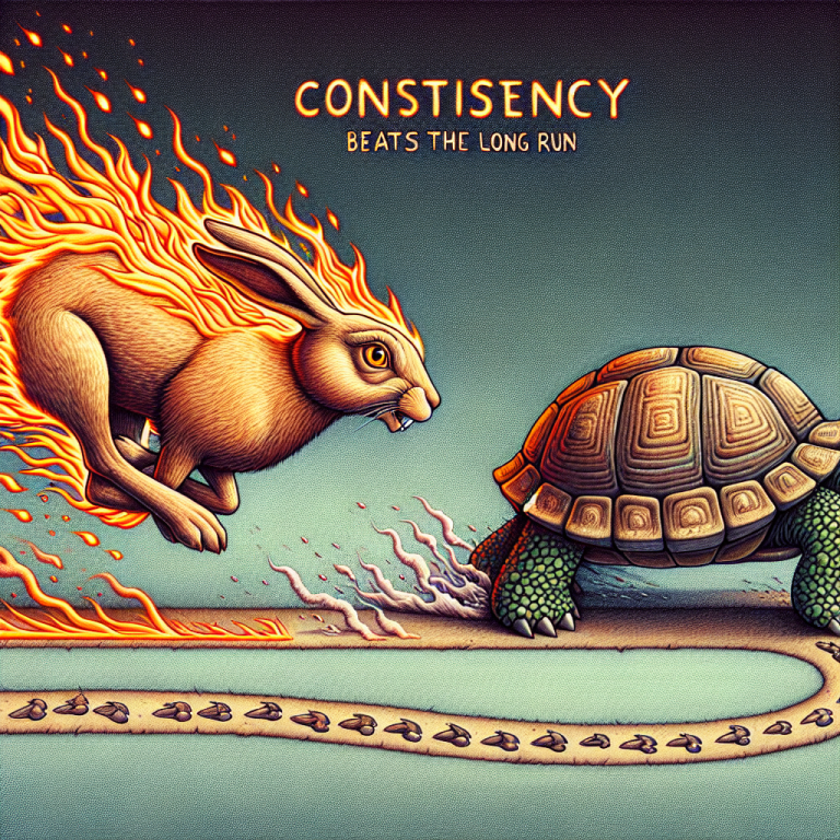 Why consistency beats intensity in the long run - sprevatrop